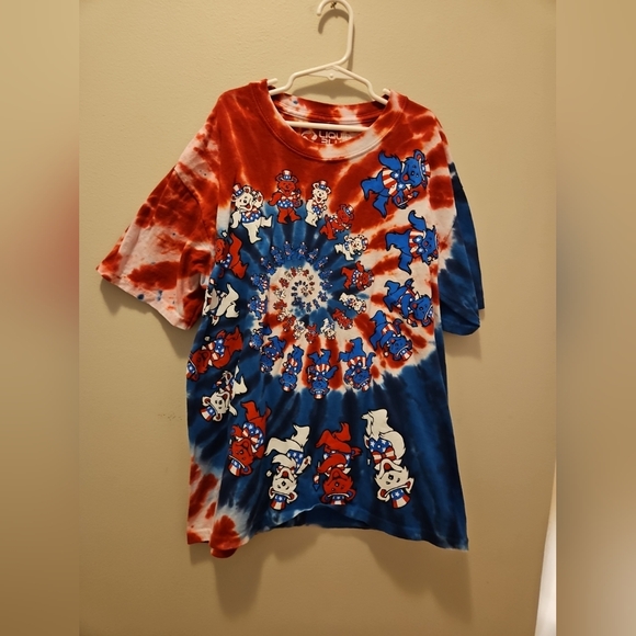Liquid Blue | Shirts | Liquid Blue Grateful Dead Tie Dye Untied States ...